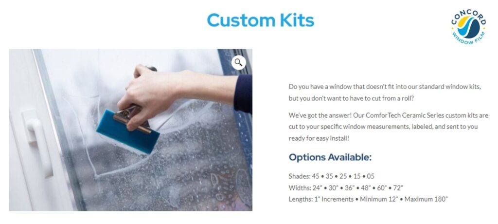 Can I Order Custom Window Film Sizes? - Concord Window Film